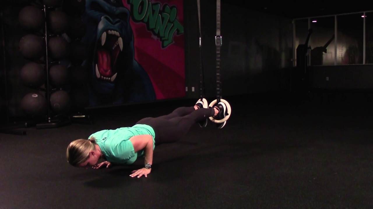Low Plank Suspension Exercise - YouTube