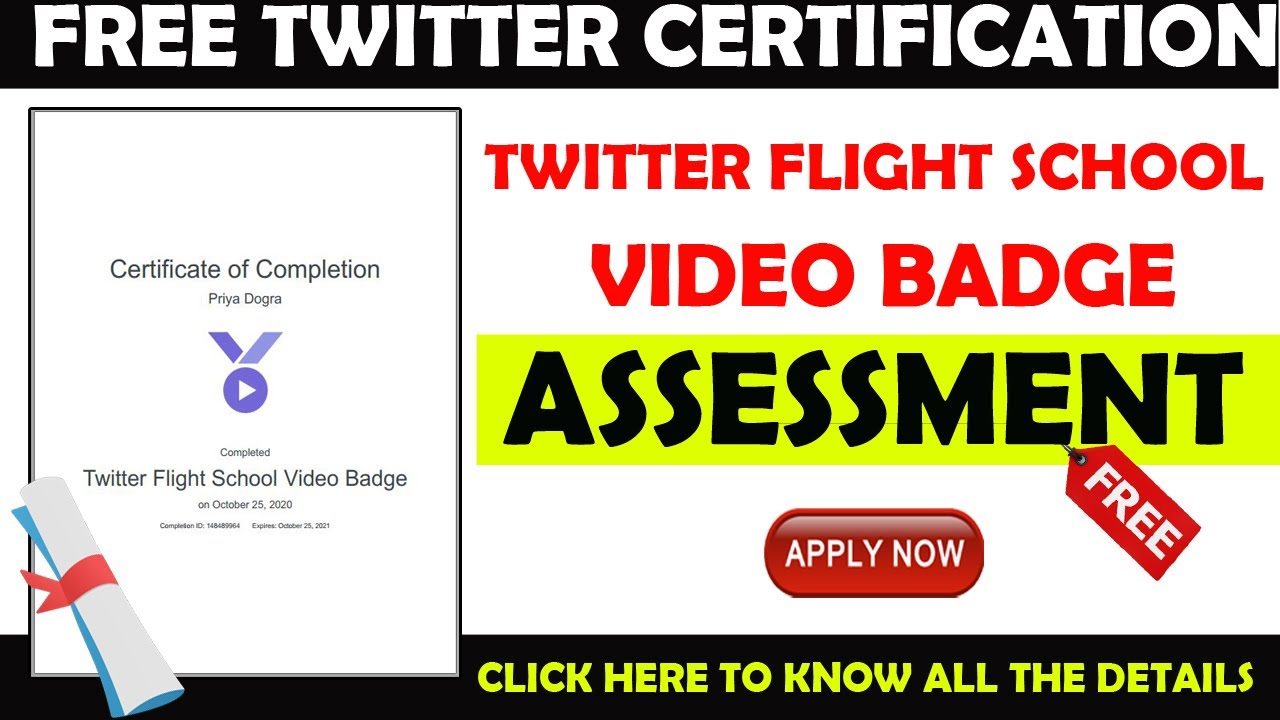 Twitter Free Certificate | Twitter Flight School Free Online Course ...