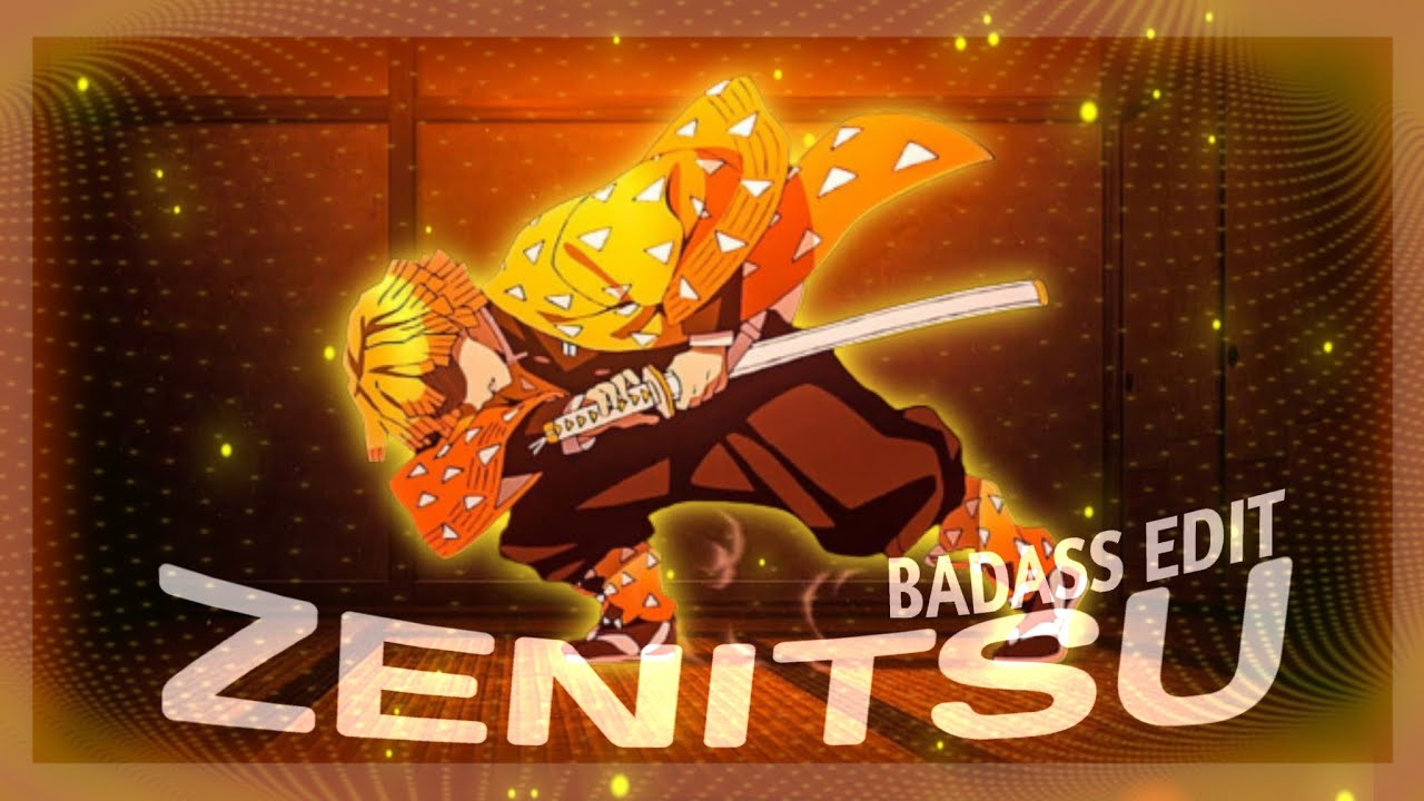 ZENITSU BADASS EDIT [FAIRY TALE] DEMON SLAYER - YouTube