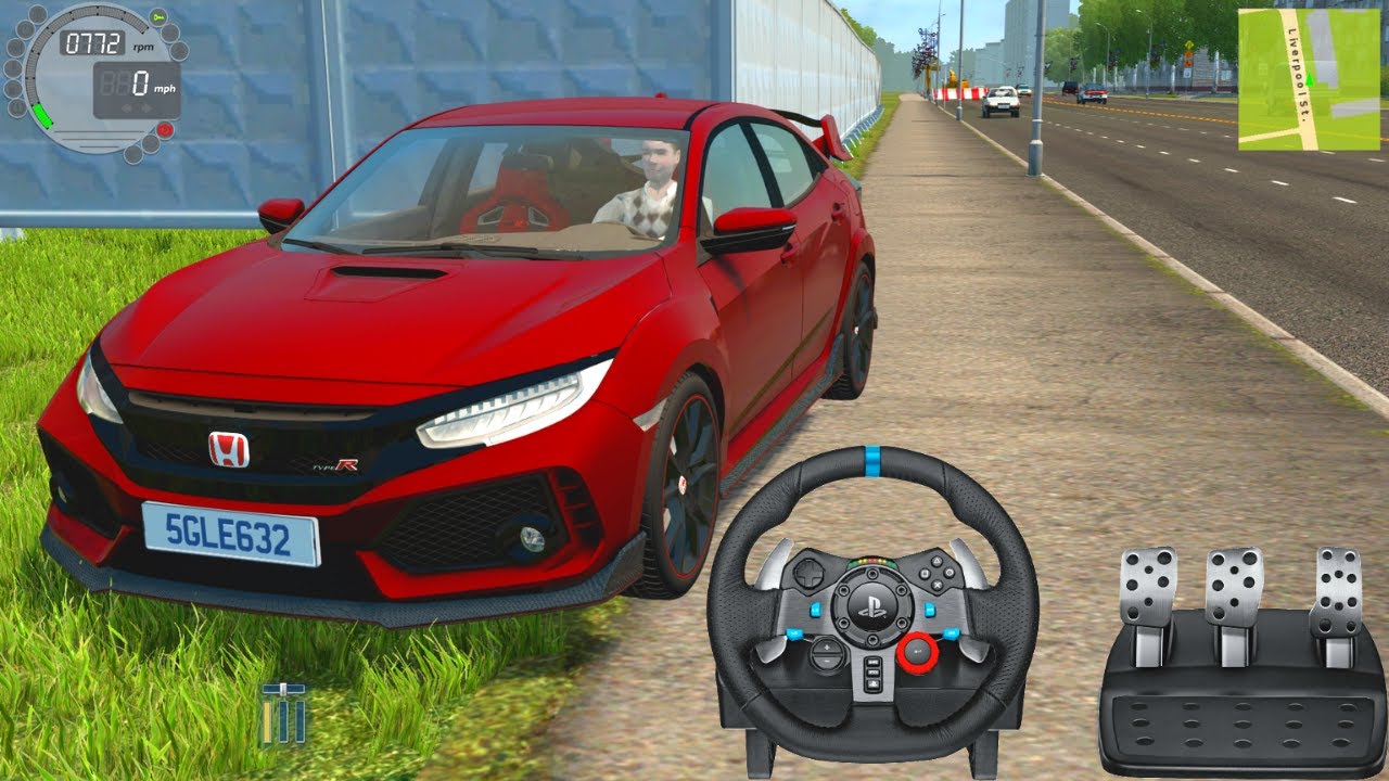 HONDA CIVIC SI SPORTS | CITY CAR DRIVING SIMULATOR 1.5.9.2 GAMEPLAY ...