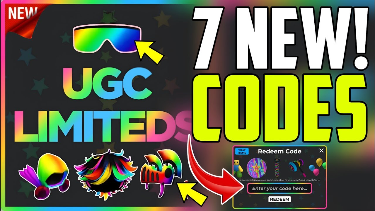 *NEW* ALL WORKING CODES FOR UGC LIMITED IN 2025! ROBLOX UGC LIMITED CODES - YouTube