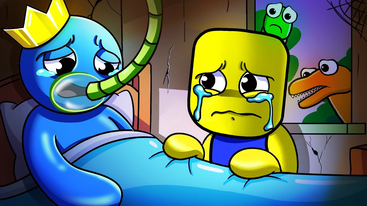 R.I.P Blue's, Please Come Back !!! Rainbow Friends Sad Story Animation ...
