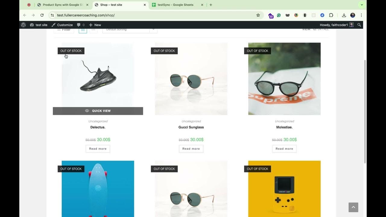 Bulk Edit WooCommerce Products with Google Sheets | Product Sync Master for WooCommerce - YouTube
