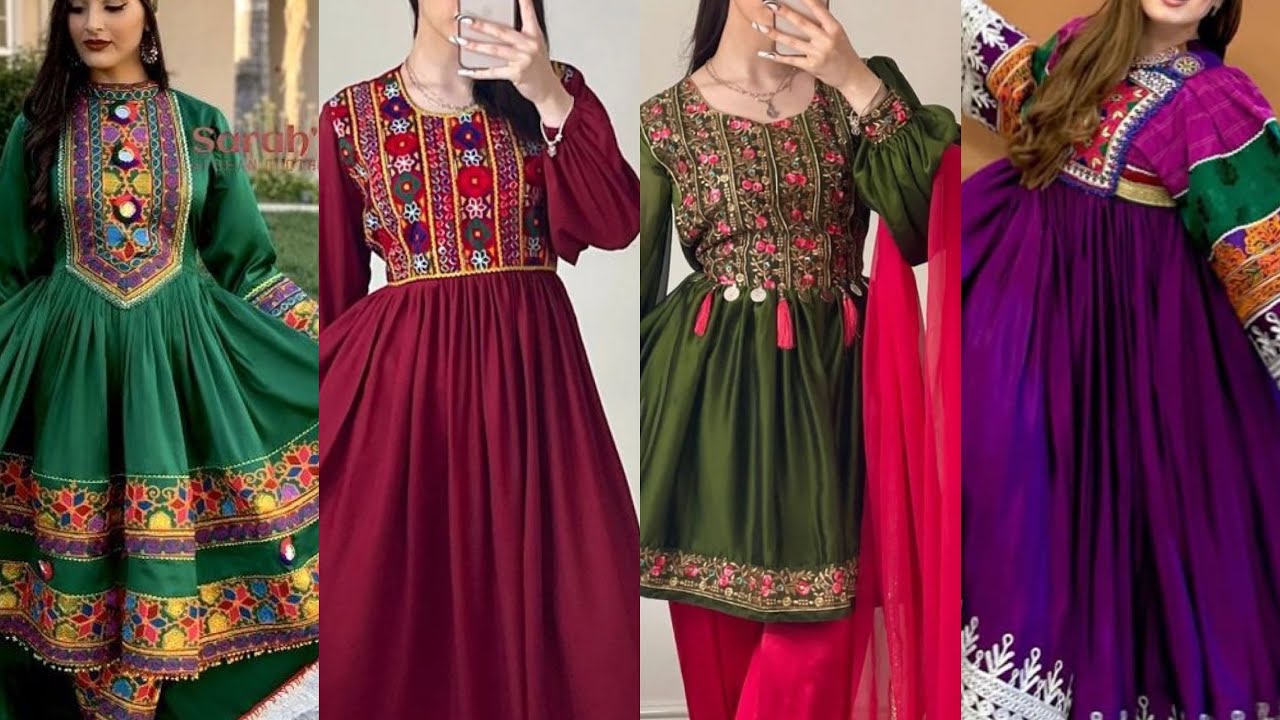 Latest Afghani Dress Designs|Afghani Frock Designs|Afghani Culture ...