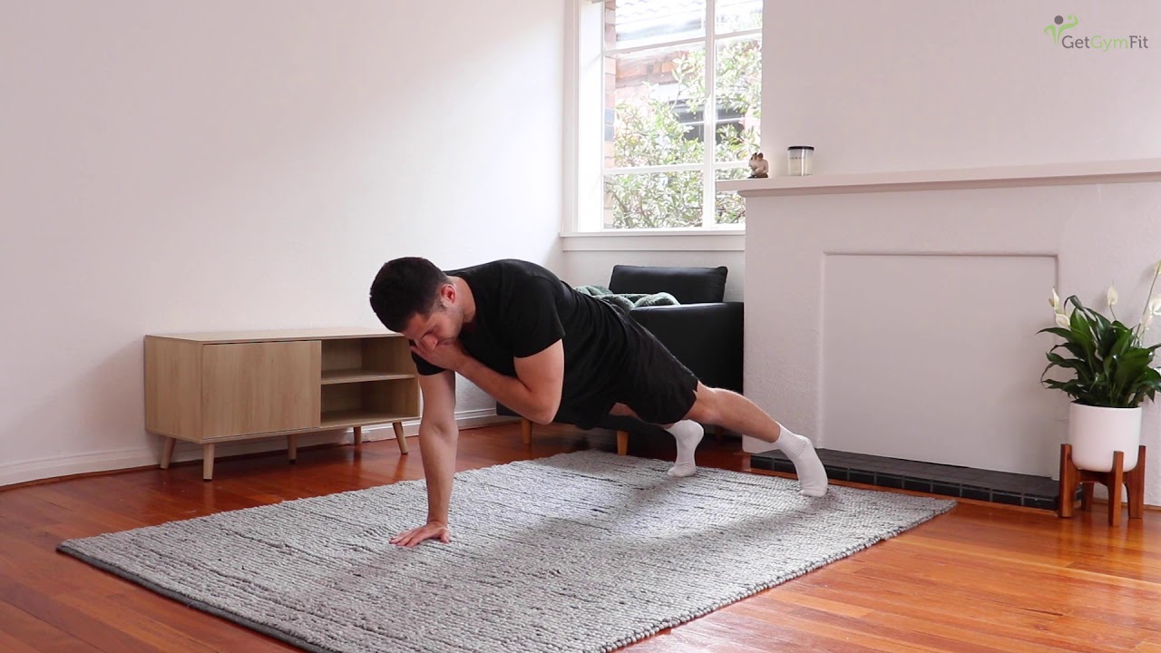 High Plank Shoulder Taps: Exercise Demonstration - YouTube