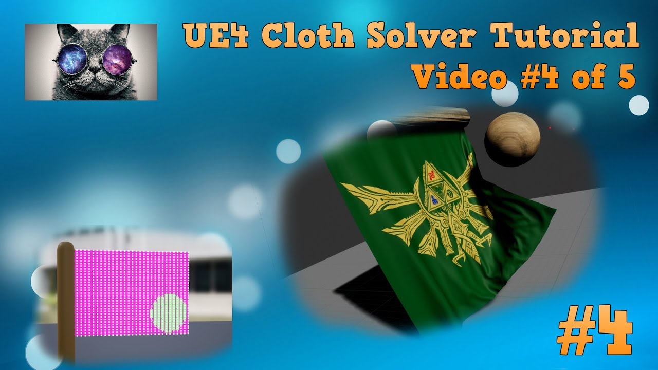 UE4 Cloth Tutorial #4 - make Clothing collide with World Objects - the ...