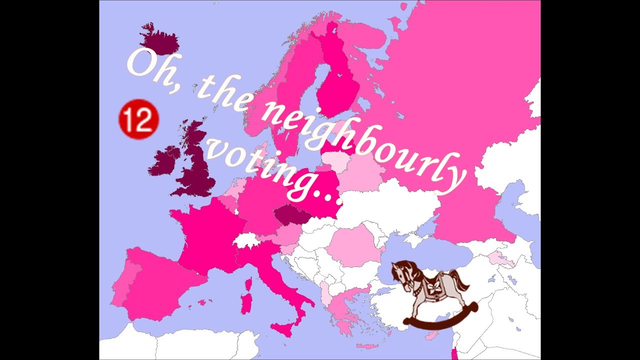 Eurovision 2019 Voting | All Televotes in a Map - YouTube