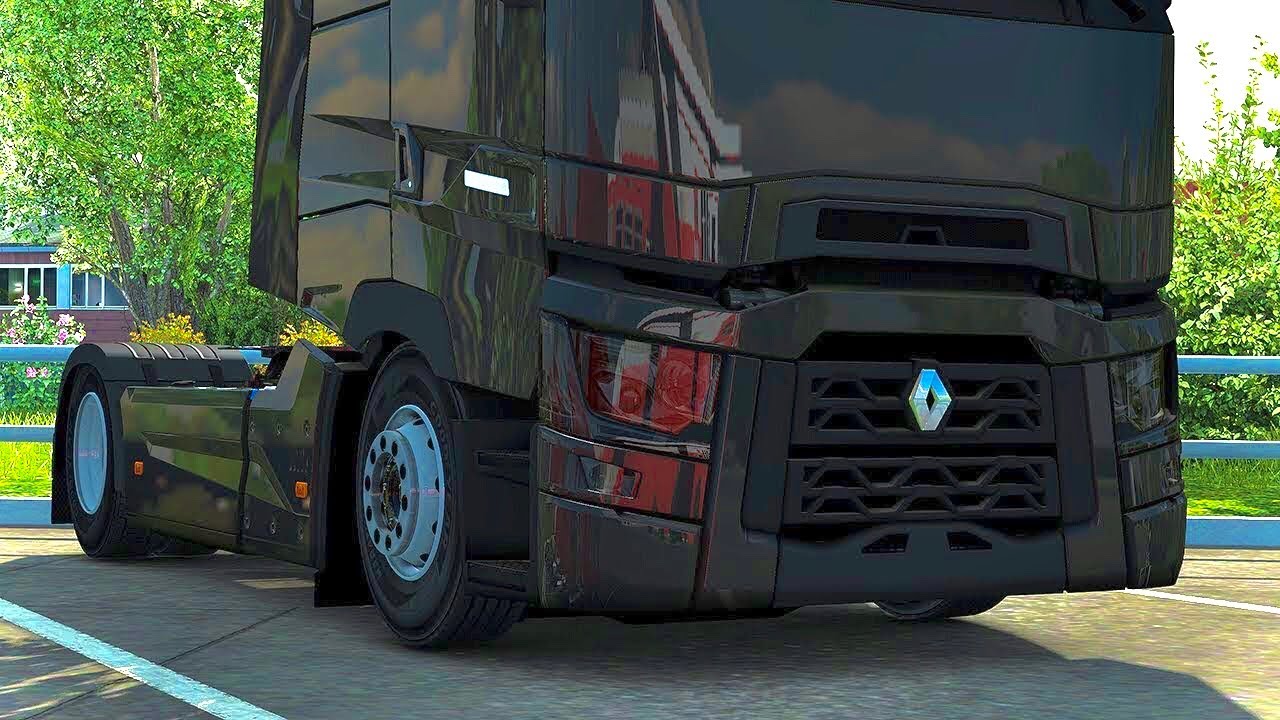ETS2 [1.35] Renault Range T - Tinted Headlights [Private Mod] - YouTube