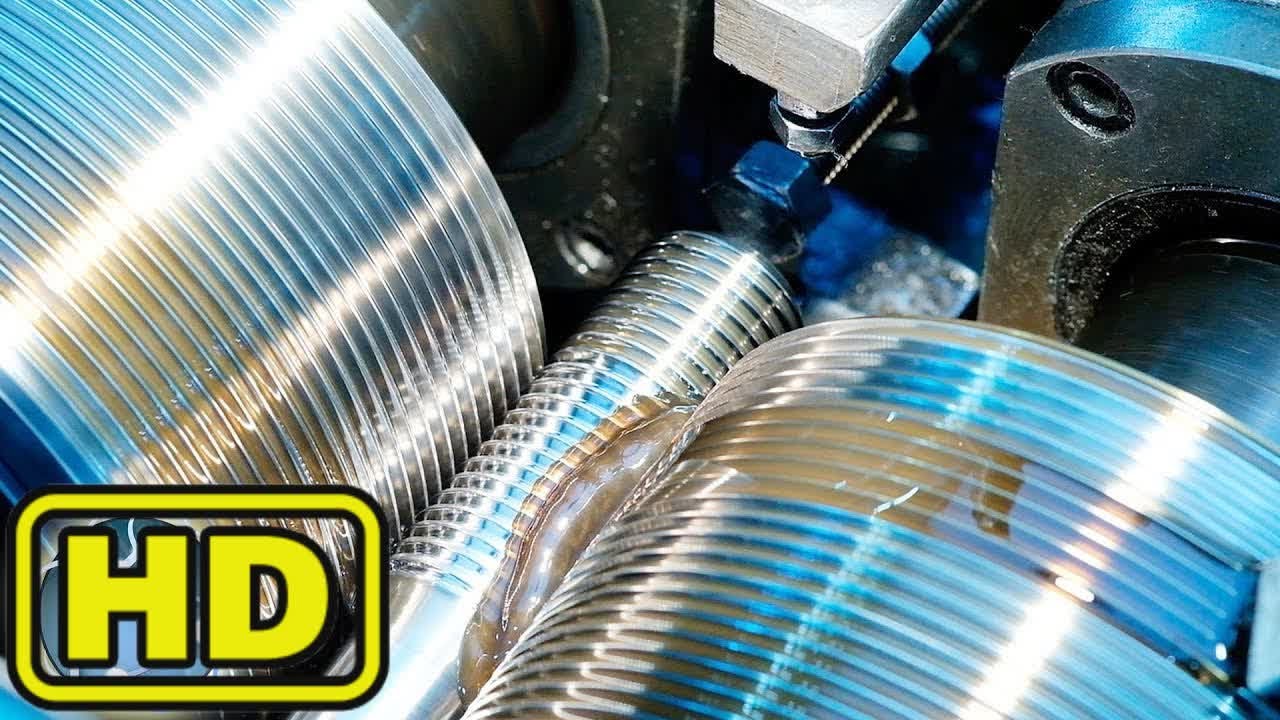 Top FASTEST High Precision Automatic Thread Rolling Cutting Machine ...