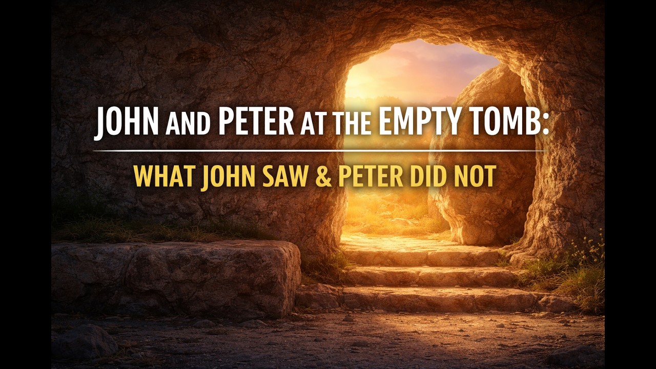 WHAT JOHN SAW AT THE EMPTY TOMB & PETER MISSED - YouTube