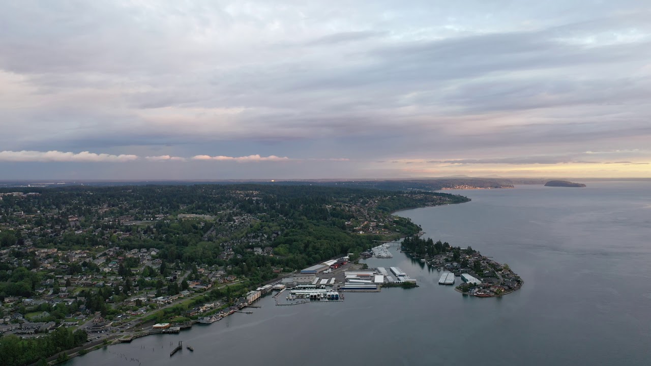 Sunset at Titlow Beach - Tacoma Washington - YouTube