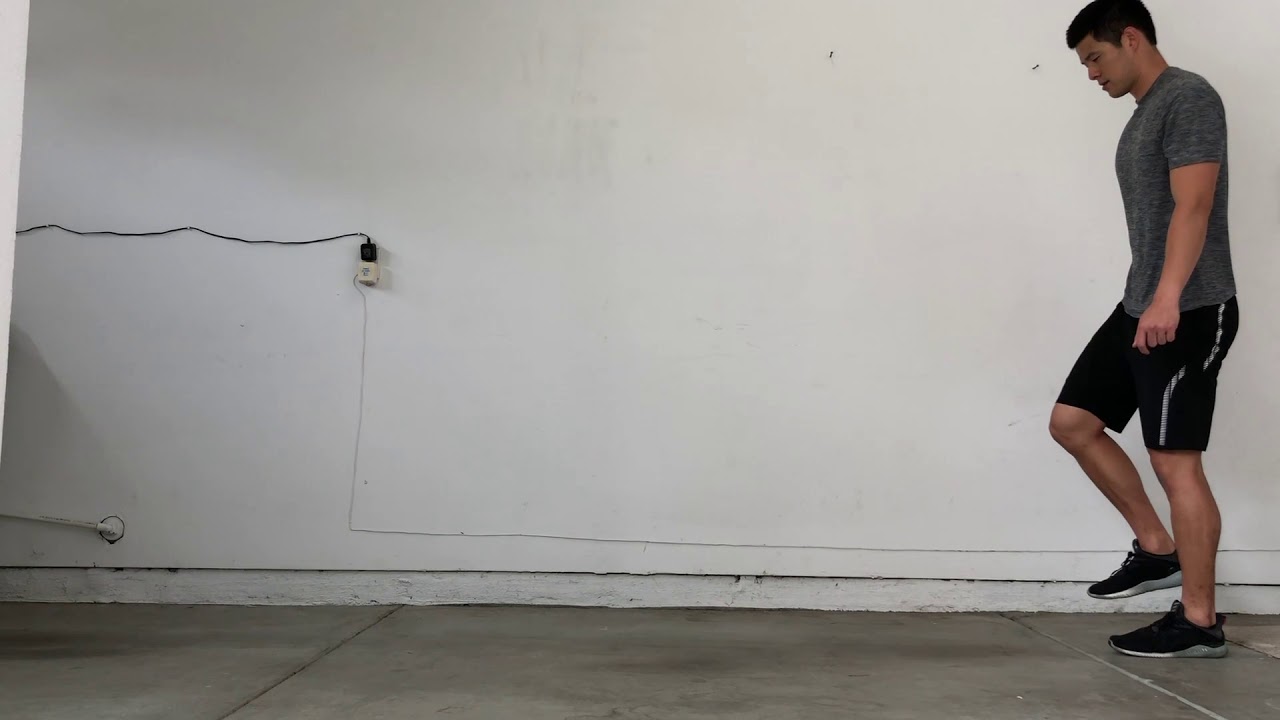 Single Leg Broad Jump - YouTube