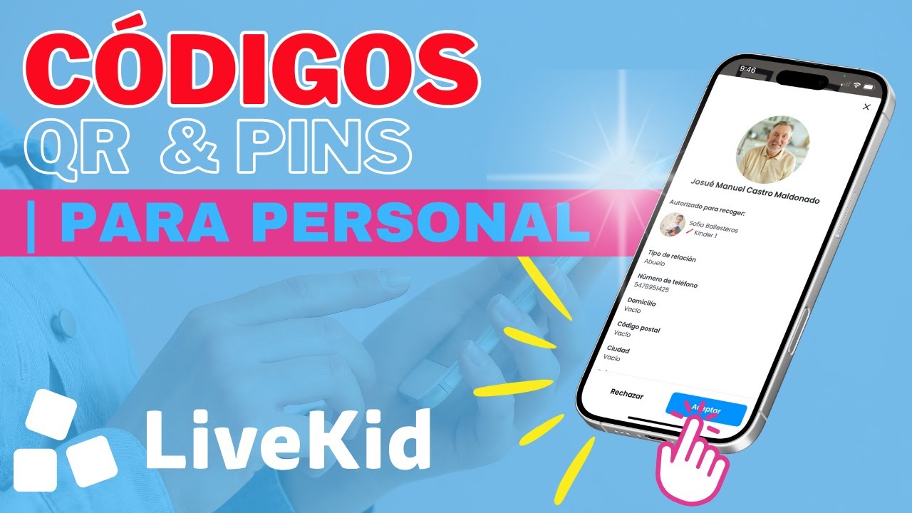 Uso de Códigos QR y PINs para el Personal - YouTube