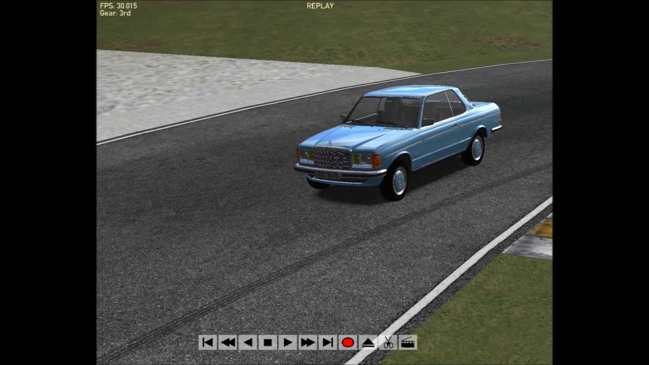 Racer- free car simulation - Preview of Mercedes-Benz w123 230C - YouTube