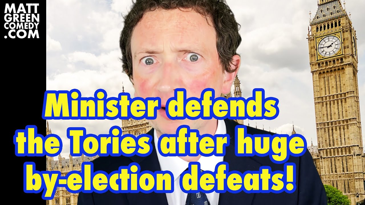 Minister defends the Tories after huge by-election defeats! - YouTube