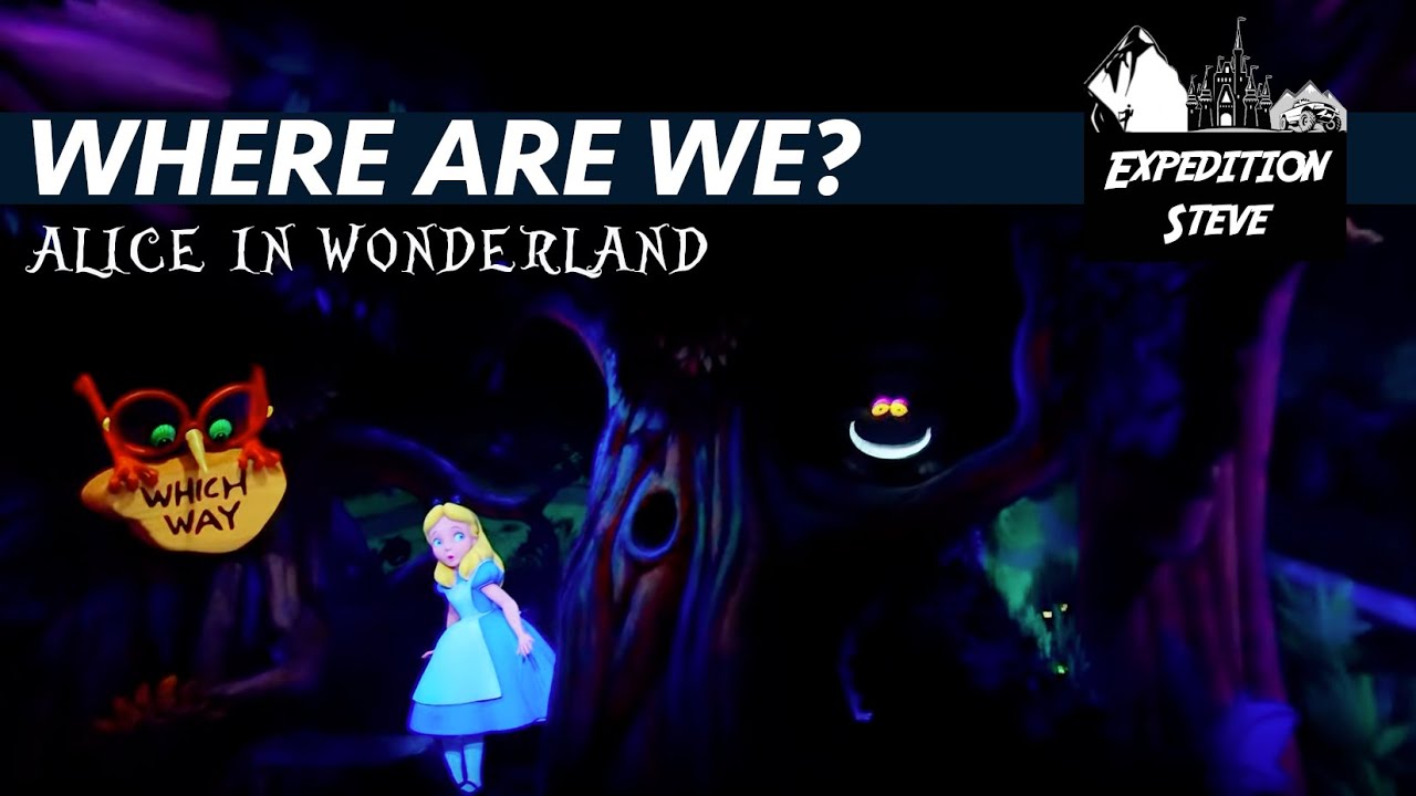 WHERE ARE WE? - MAP OF ALICE IN WONDERLAND - YouTube