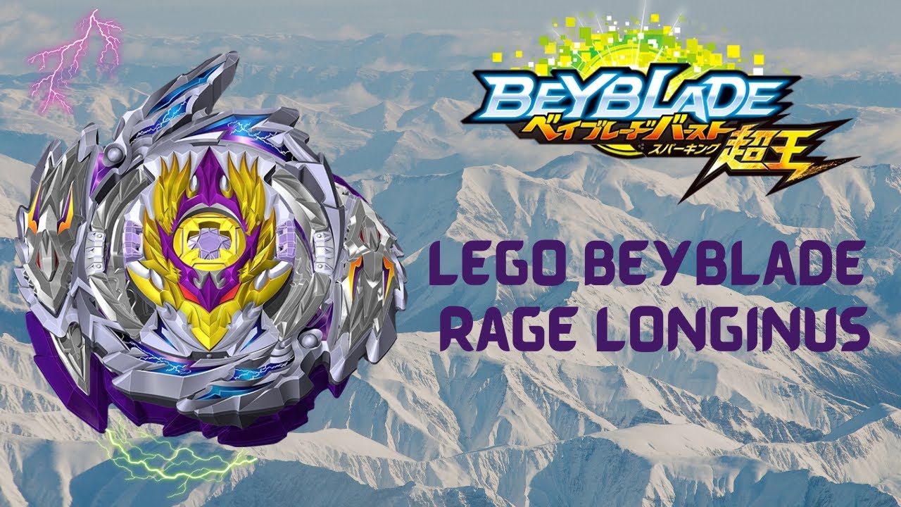 Lego Beyblade Rage Longinus | LegoSpin 32 - YouTube