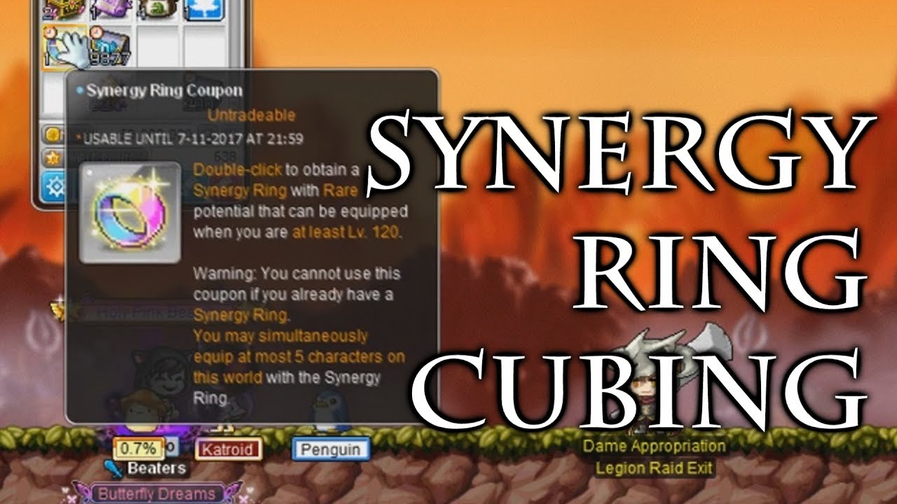 DMT - Cubing Synergy Ring - YouTube