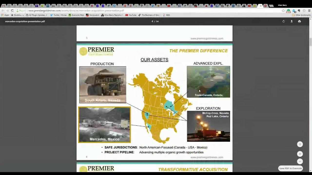 Ewan Downie from Premier Gold Mines (PG.T) on the Show for an Update ...