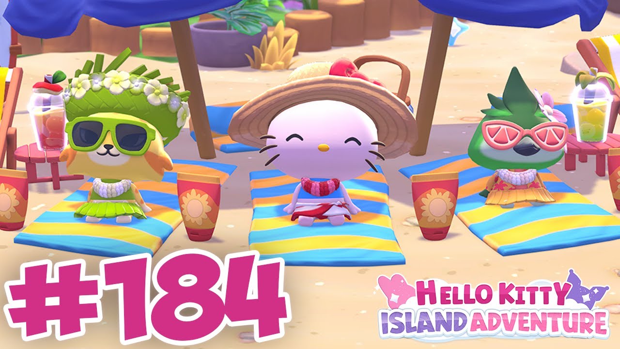 Last days of Sunshine Celebration in Hello Kitty Island Adventure - Let ...