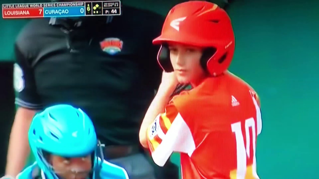 Ryan Darrah 2nd RBI Double - 2019 LLWS - World Championship "Louisiana ...