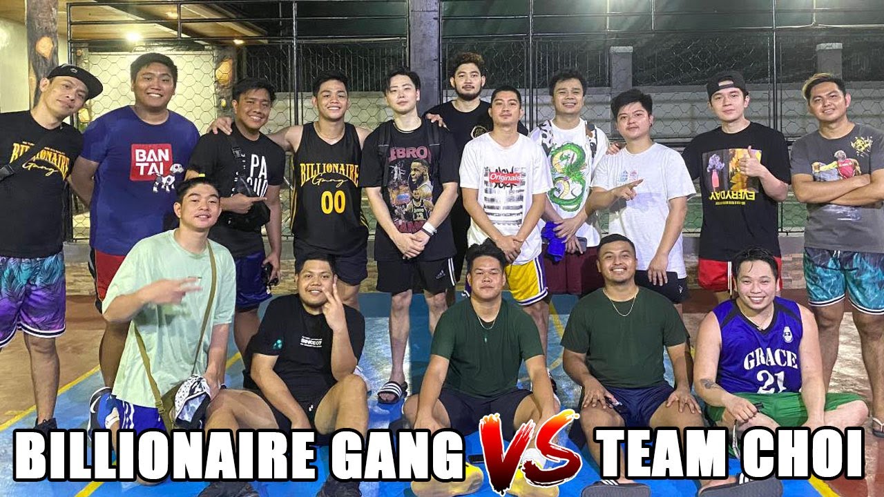 BILLIONAIRE GANG VS TEAM CHOI SHOOTING (MAY NA PINULIKAT) - YouTube