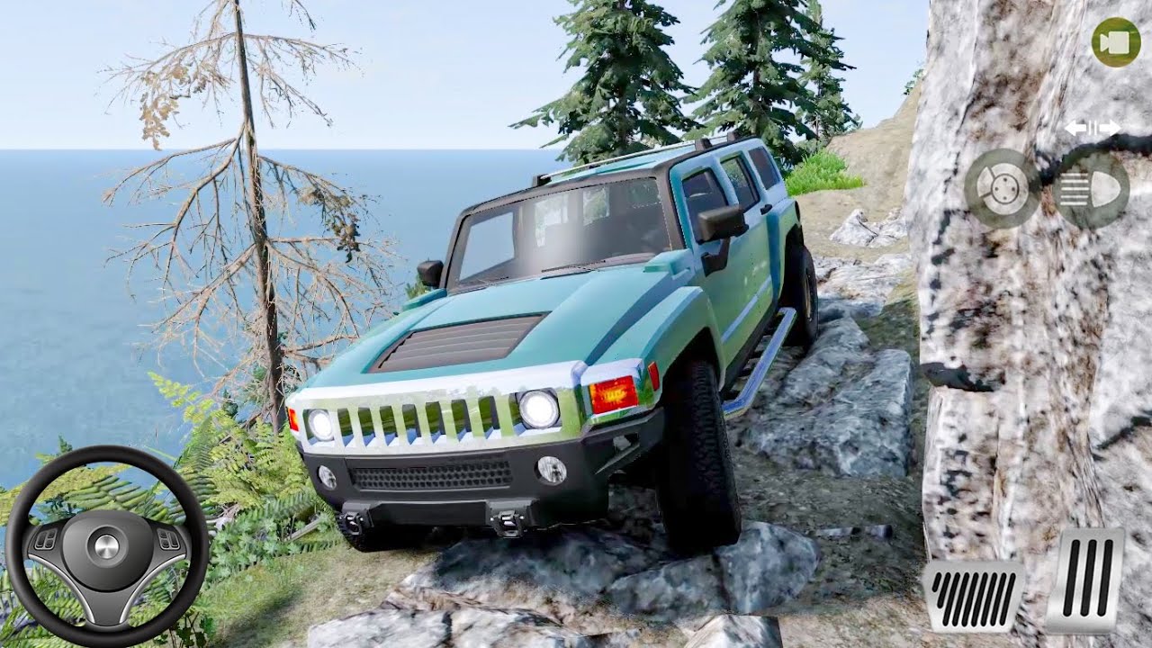 Hummer H3 Car Driving - BeamNg Drive - Car Games Pc Gameplay [Logitech ...