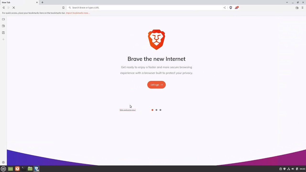 How to install the Brave Beta Browser on Linux Mint 21 - YouTube