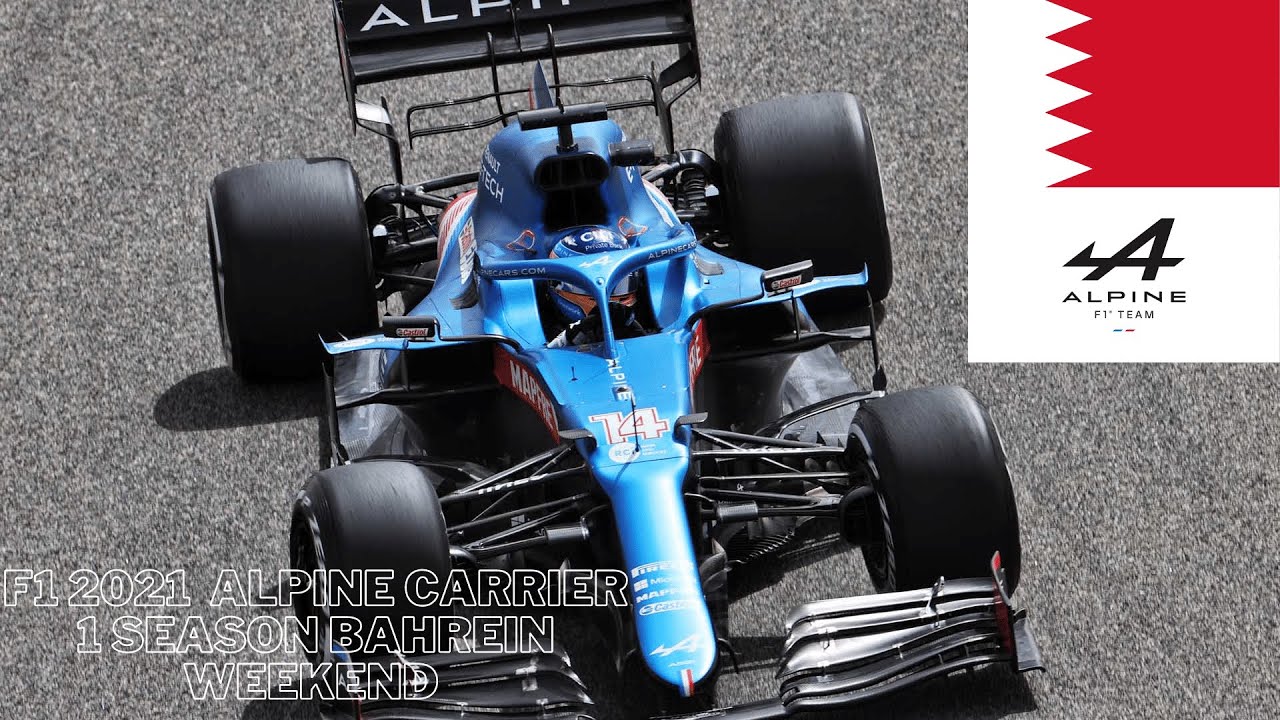 F1 2021 Alpine Carrier Season 1 (100%) Bahrein Weekend - YouTube