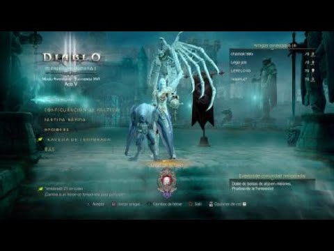 Diablo 3 Reaper of Souls Nigromante Inarius Guadaña Macabra - YouTube