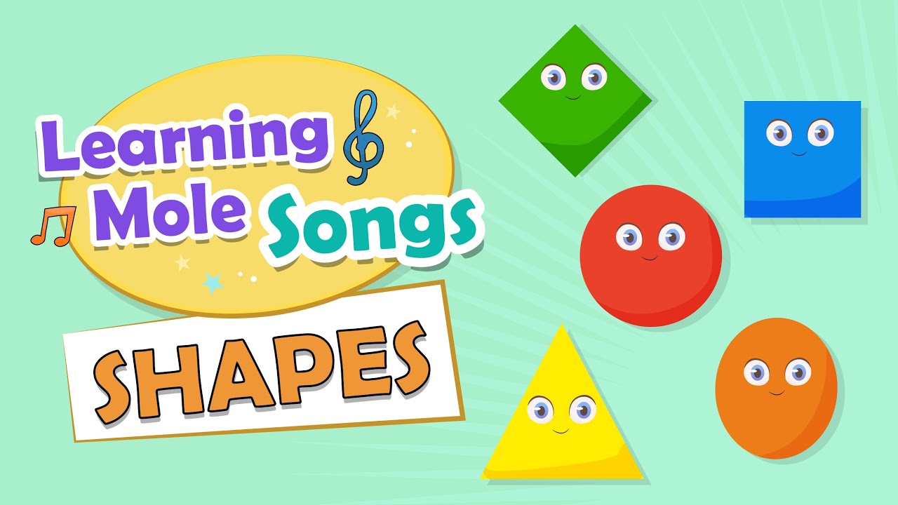 Shapes Song for Kids | Shapes for kids | Pre-school shapes for kids ...