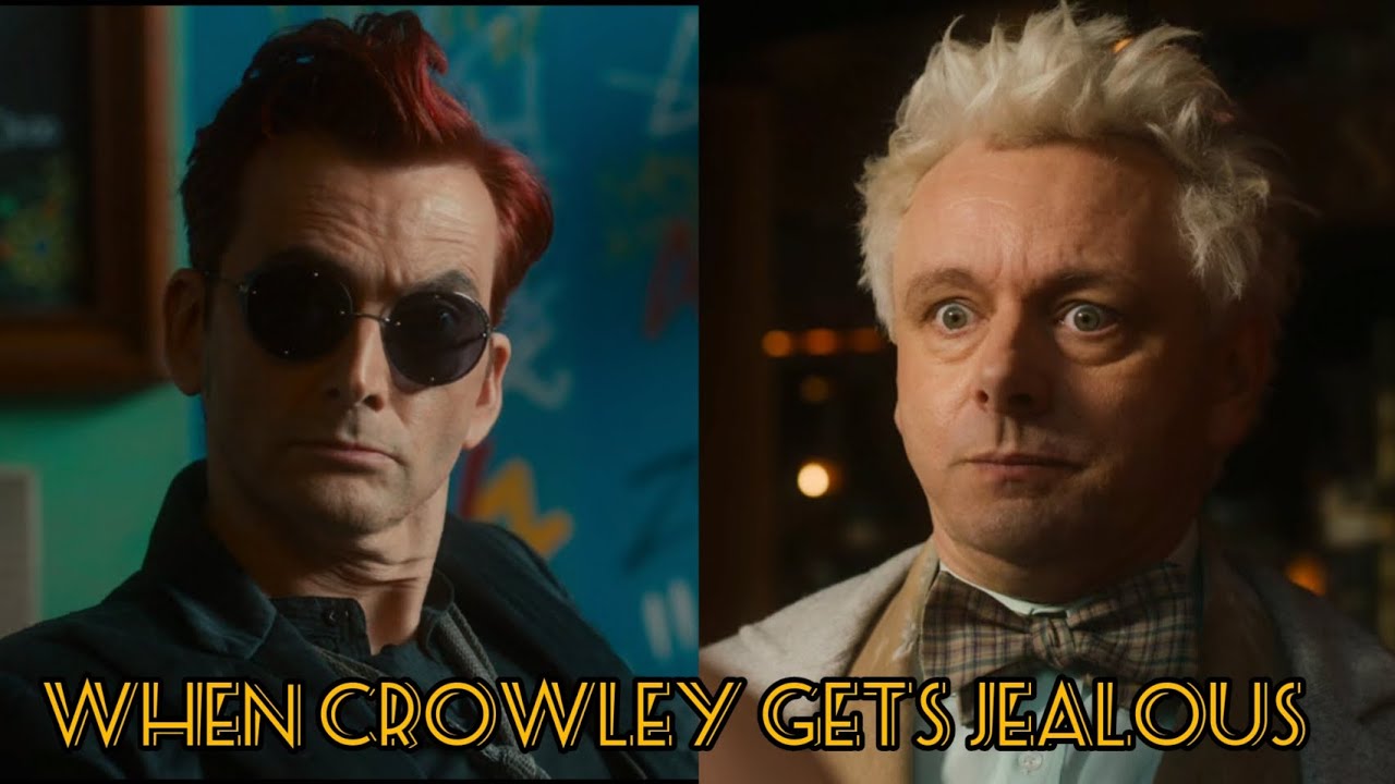 When Crowley gets Jealous - Good Omens S2 - YouTube