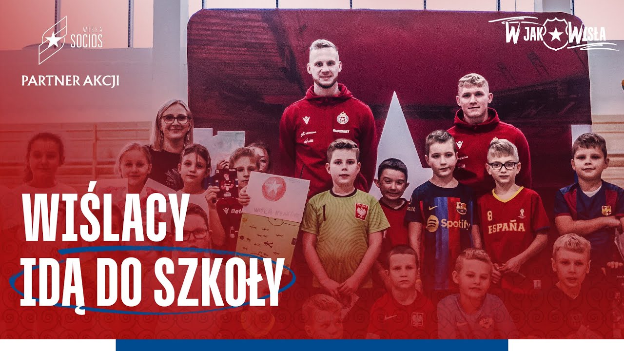 Wiślacy idą do szkoły: Wiktor Biedrzycki i Patryk Gogół - YouTube