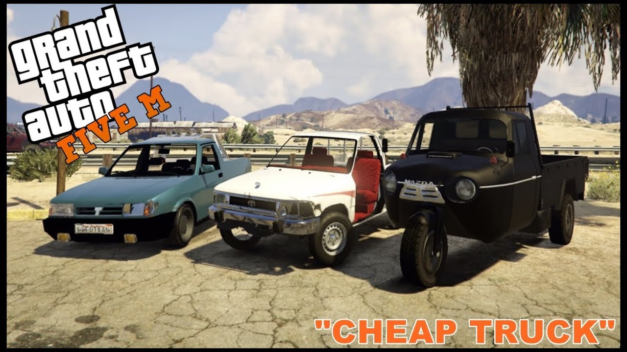 GTA 5 ROLEPLAY - CHEAP TRUCK CHALLENGE - EP. 114 - CIV - YouTube