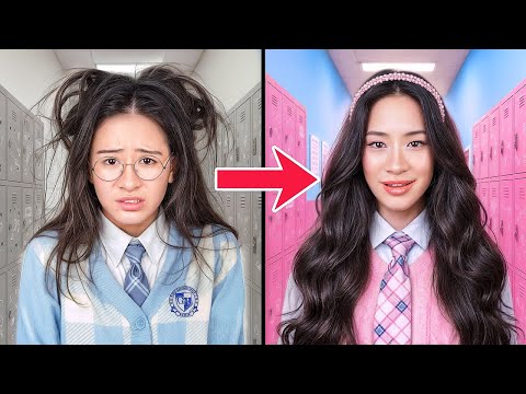 From Nerd to Popular Glow Up! I Became the Most Popular Girl!