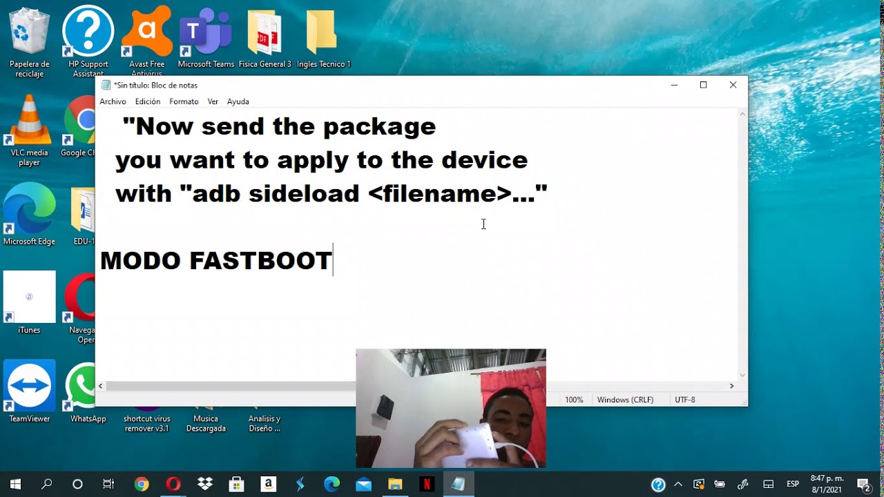 Now send the package you want to apply to the device with "adb sideload ...