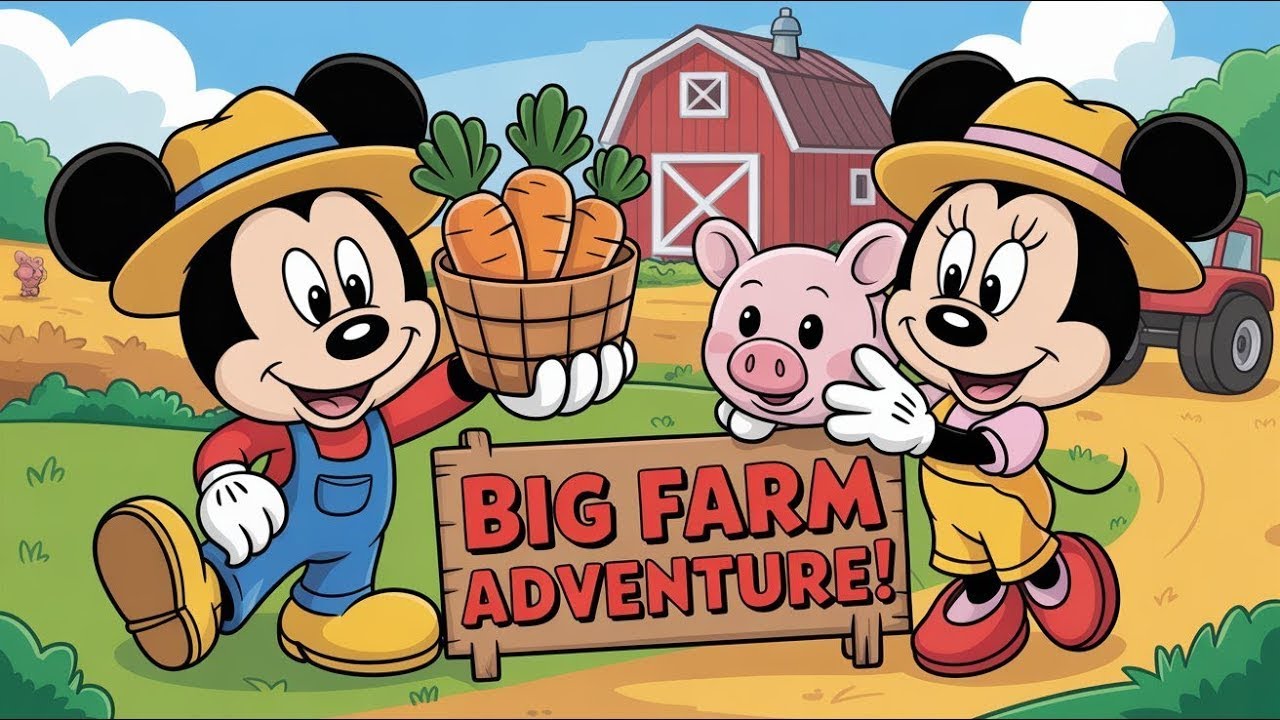 “Mickey & Minnie’s Big Farm Adventure 31 Minutes of Disney Farm Fun for ...