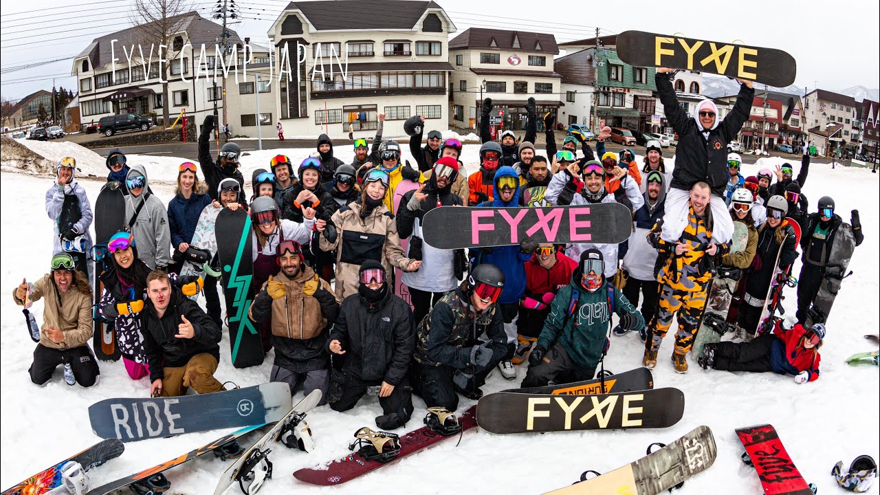 SNOWBOARDING _ Fyve Camp Japan 🇯🇵 Recap 2020 _ EP 19 - YouTube