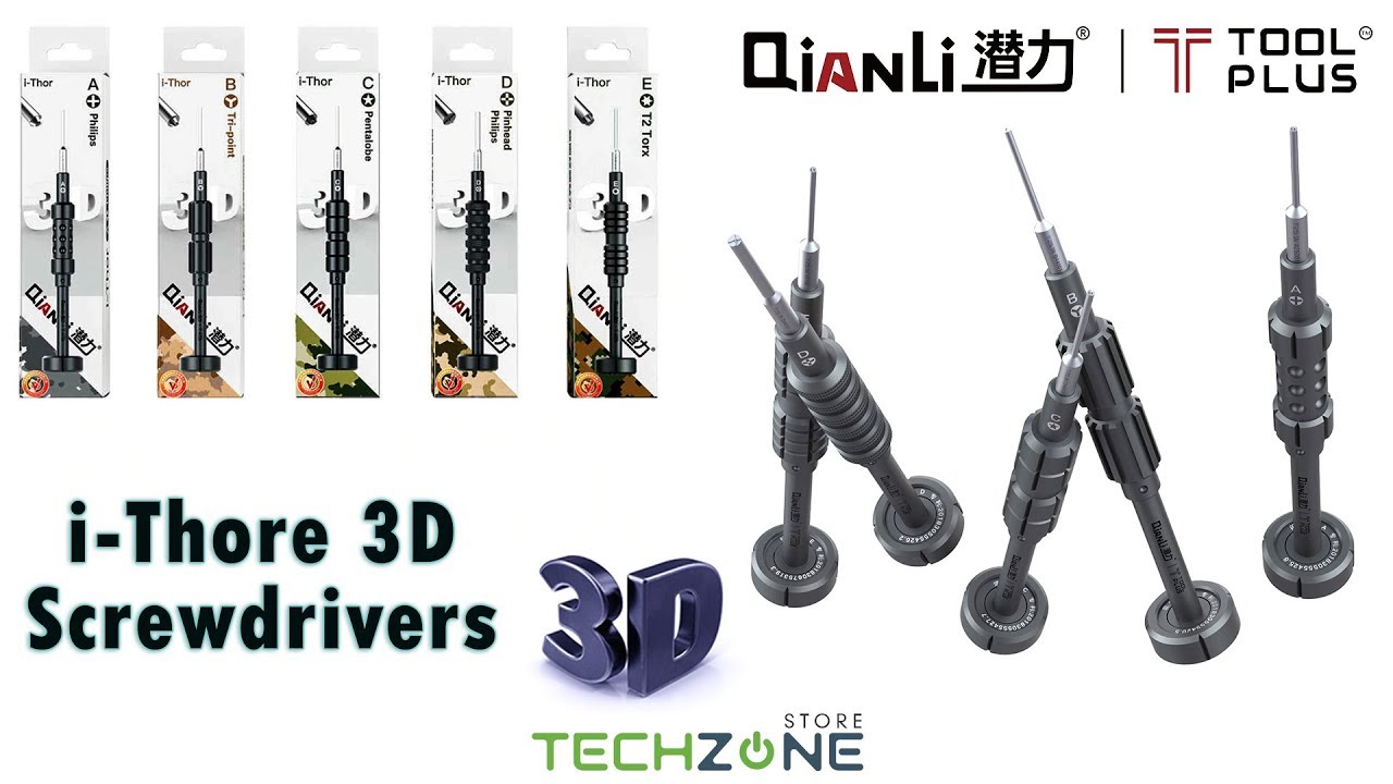 QianLi ToolPlus iThor High Precision 3D Screwdriver - YouTube