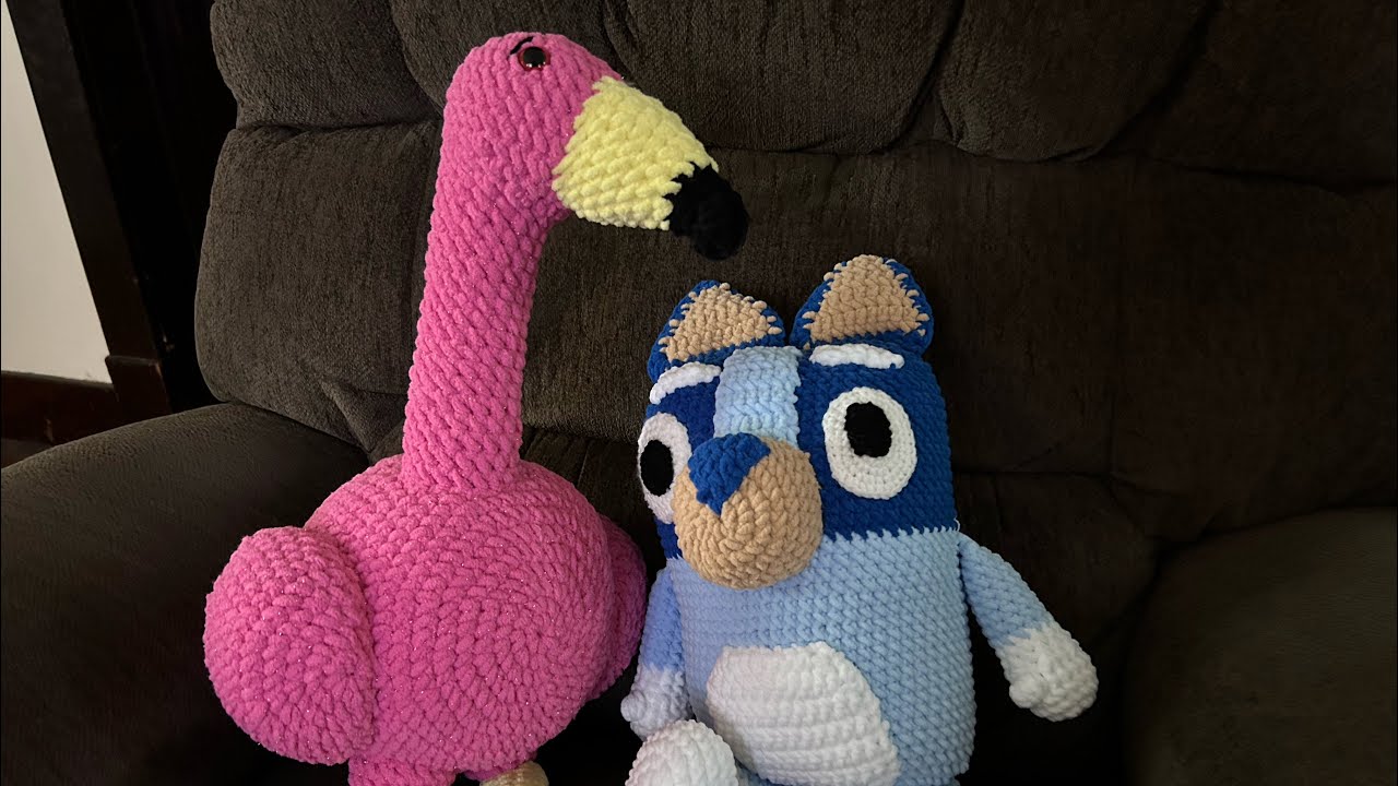 Big Bluey and Flamingo - YouTube