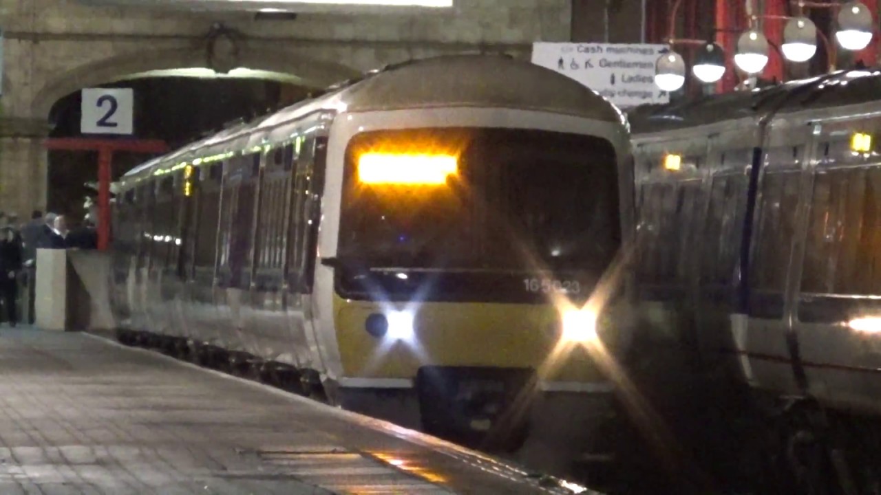 Chiltern Railways 165023 and 165027 departing London Marylebone - YouTube