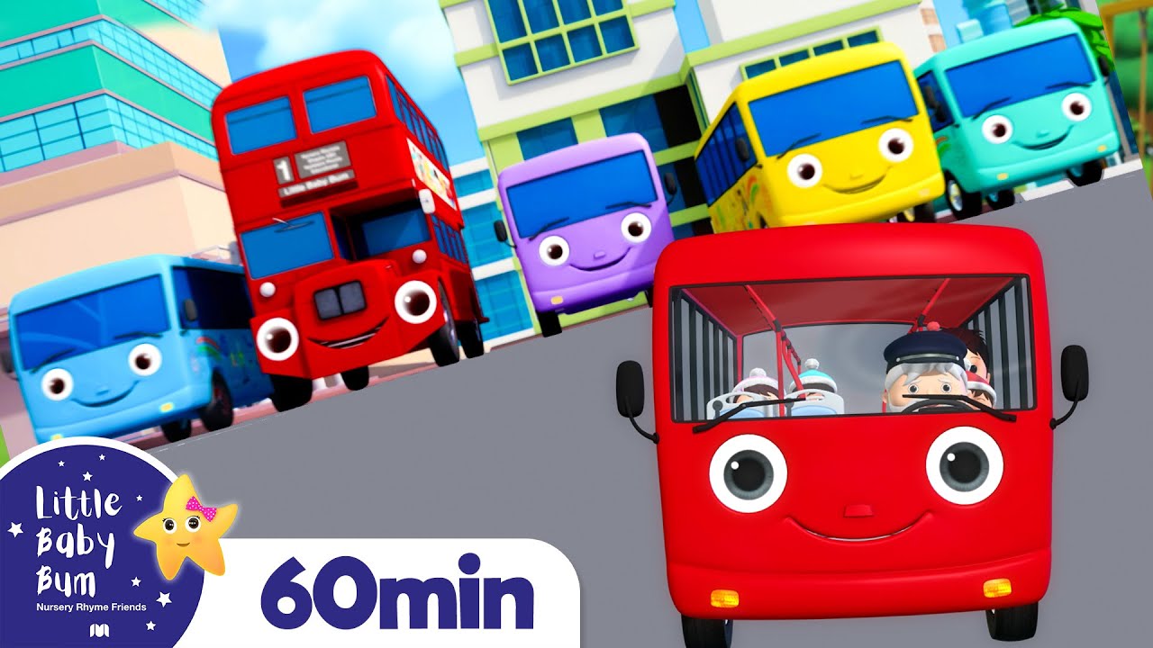 Ten Little Buses +More Nursery Rhymes and Kids Songs | Little Baby Bum ...
