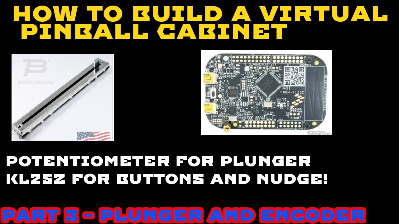 Analog Plunger for Virtual Pinball Cabinet - YouTube