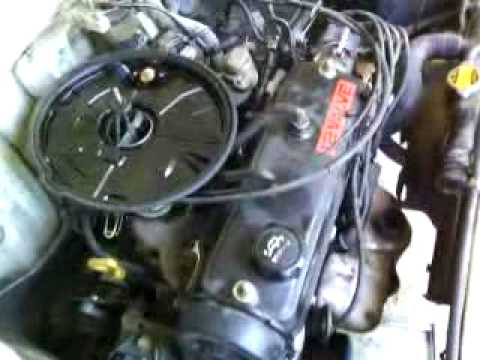 Toyota 1E engine sound 2 - YouTube