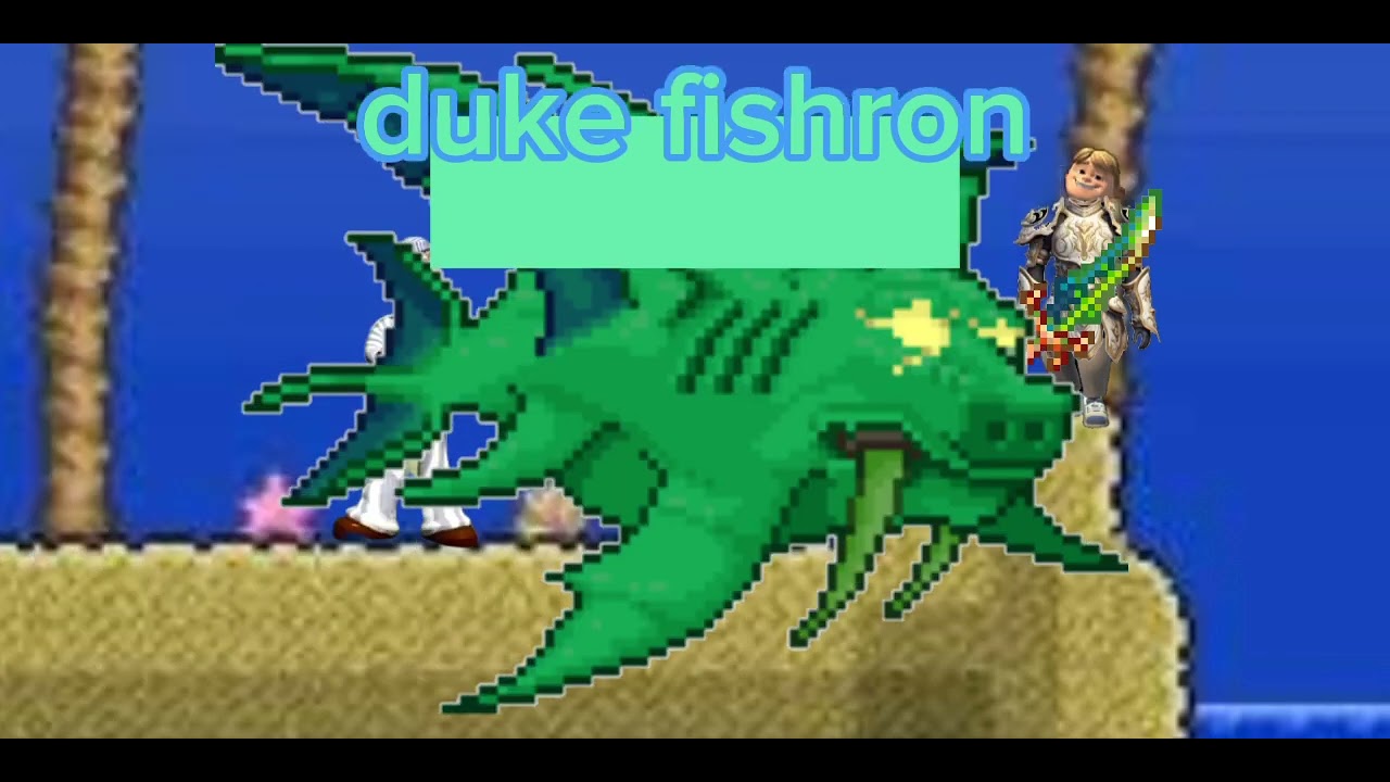 rafadan tayfa boss fight #17 | duke fishron - YouTube