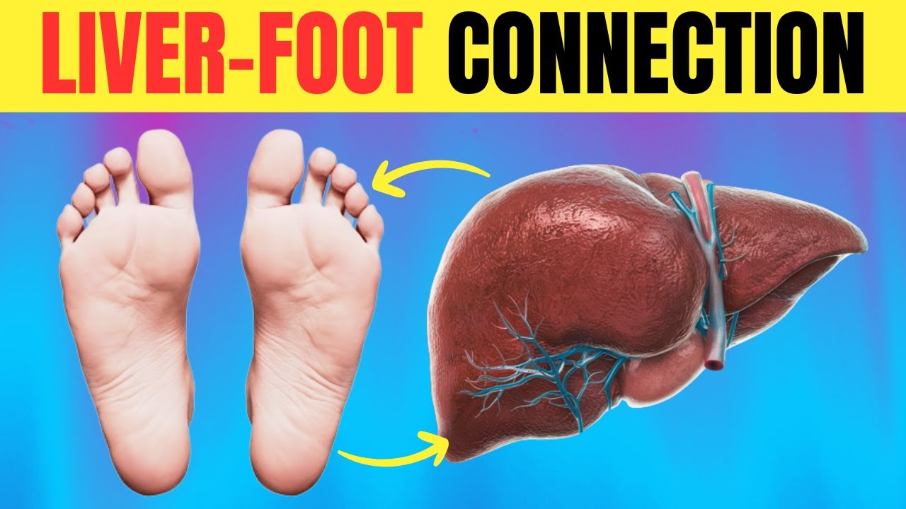 Shocking🦶! Liver Warning 12 Hidden Signs on Your Feet! | Longevity ...