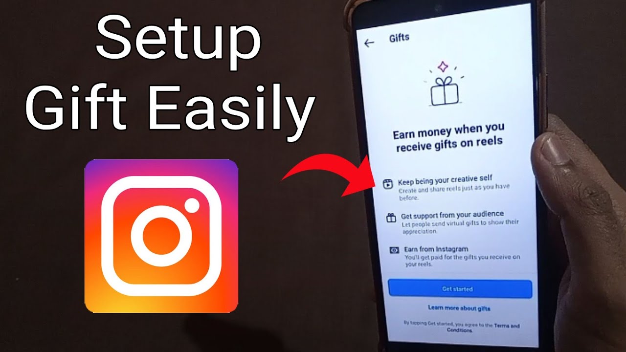 How To Setup Gift Option in Instagram || Instagram Gift Option Setup ...