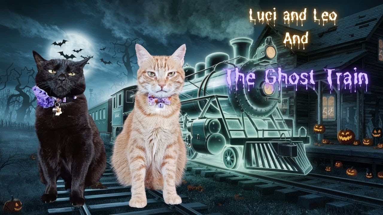 Luci and Leo and The Ghost Train - YouTube