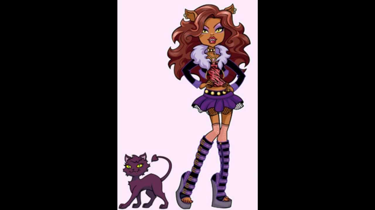 clawdeen wolf monster high #002 - YouTube
