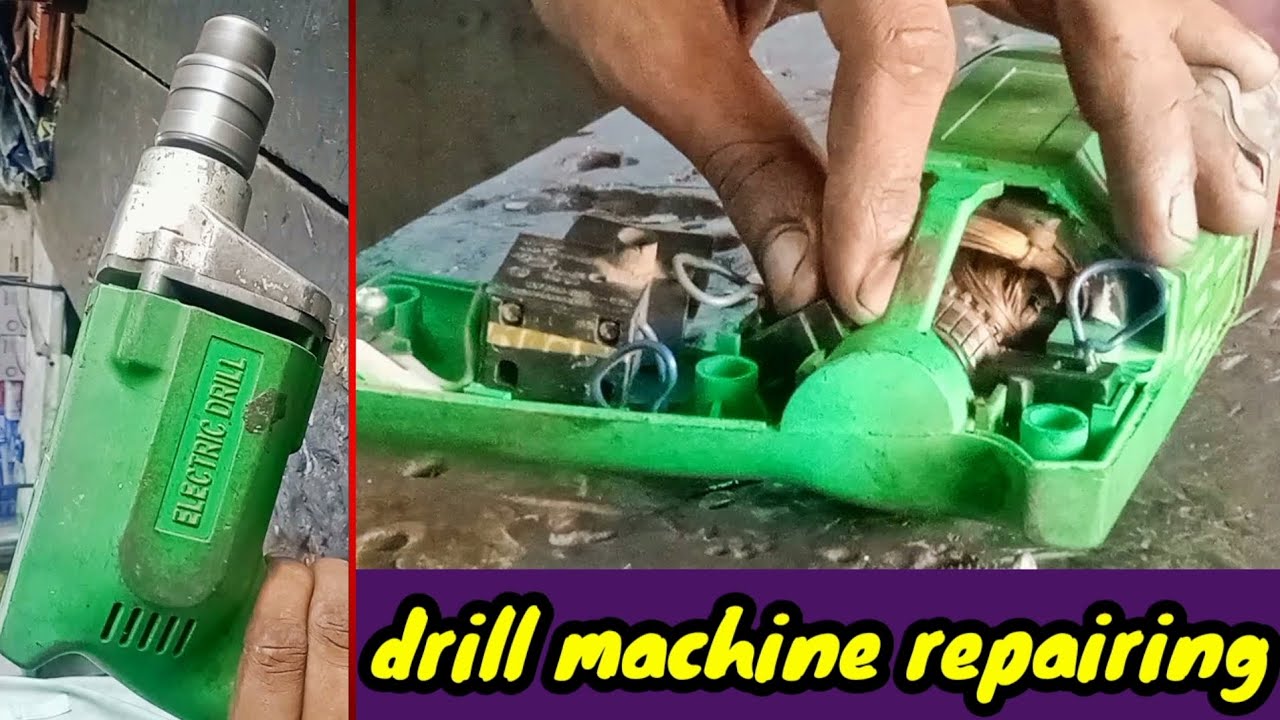 drill machine repair - YouTube